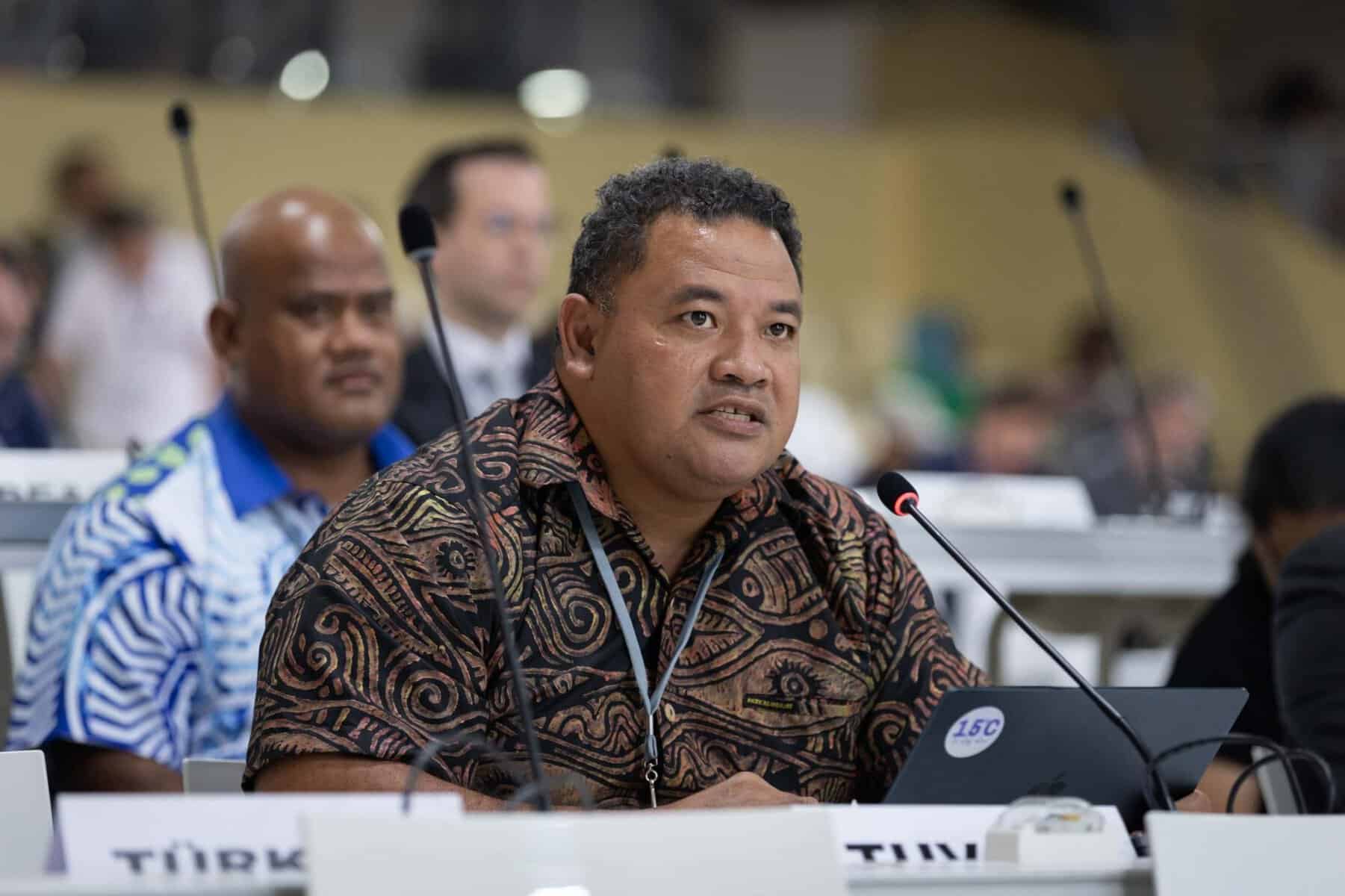 Tuvalu calls for "transformational change" at GEF Assembly - Islands ...